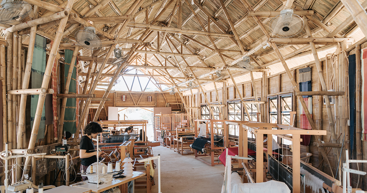 Kanya Kawayan Weaving Center in Batangas Built with Base Bahay’s ...